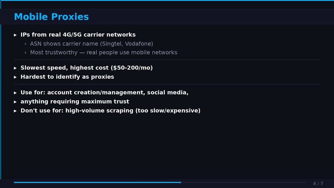 Residential vs Datacenter vs Mobile Proxies (2026) - Which Should You Use?