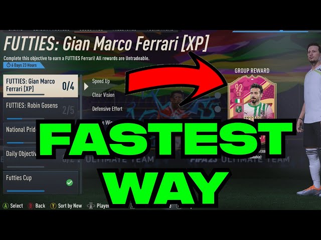 FIFA 23 FUTTIES Gian Marco Ferrari objective: How to complete, tips and ...
