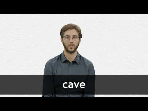How to pronounce CAVE in French