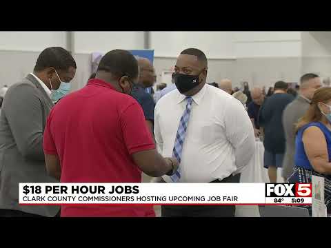 All jobs at this Clark County job fair starting at $18 an hour