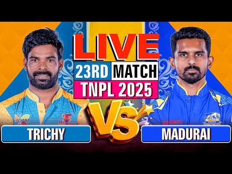 Trichy Grand Cholas vs Siechem Madurai Panthers | TNPL 2025 | Live Cricket Score & Commentary