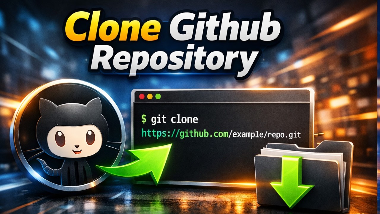 How to Clone Github Repository using Terminal | Cloning a repository