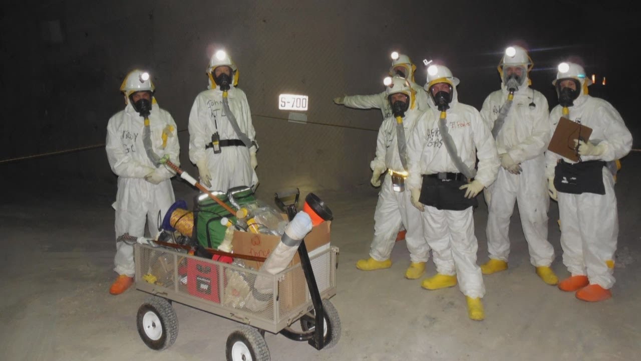 First look inside WIPP radiation cleanup