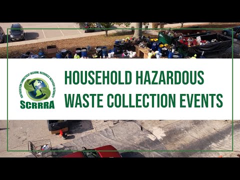 SCRRRA Household Hazardous Waste Collection & Paper Shred Events