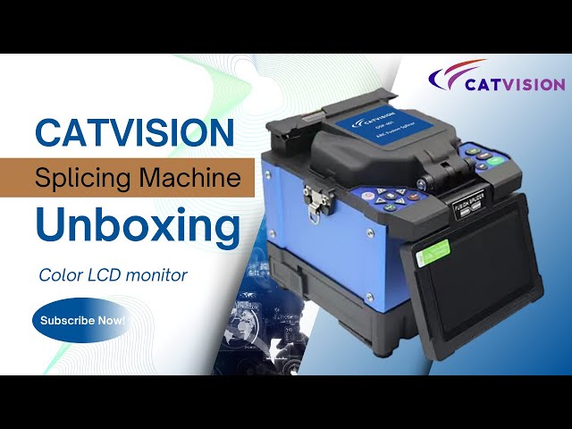 Fiber Optic Splicing Machines - Catvision Fully Automatic Optical Fiber ...