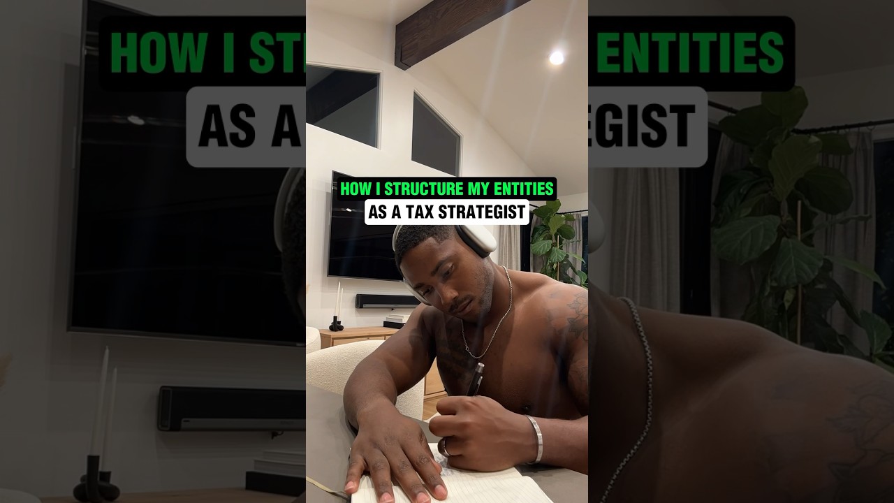 Proper entity structuring can save you money on taxes and protect your wealth💰#shorts #tax #wealth