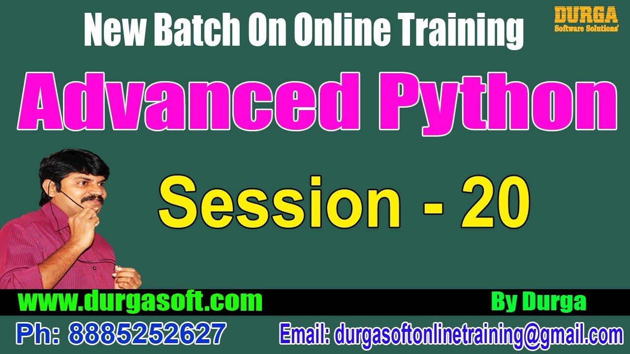 Advanced Python || Python OOPs || Super() Method || by Durga On 10-08-2018