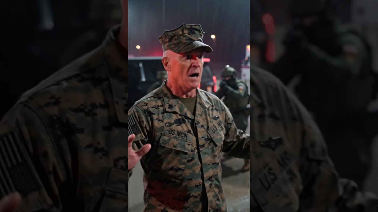 THE USMC GENERAL THOUGHT IT WAS A ROUTINE INSPECTION… THEN ‘SPETSNAZ’ TOOK THE ENTIRE GATE