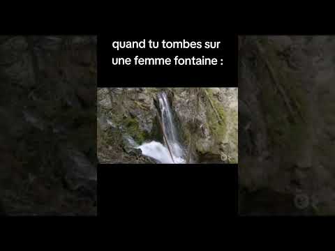 QUAND TU TOMBES SUR UNE FEMME FONTAINE #shortvideo #viral