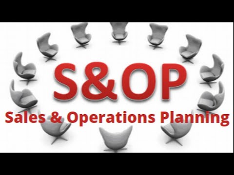 Sales and Operations Planning - S&OP | What are the process to be followed?