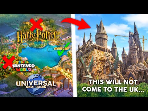 Universal Studios UK will NOT Have THESE Rides...