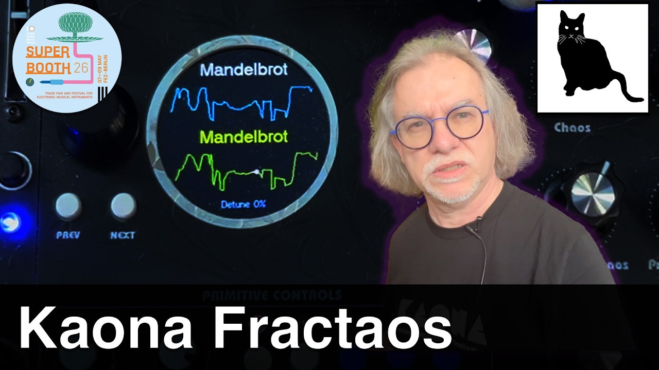 #Superbooth | Kaona Fractaos - oscillator based on fractals