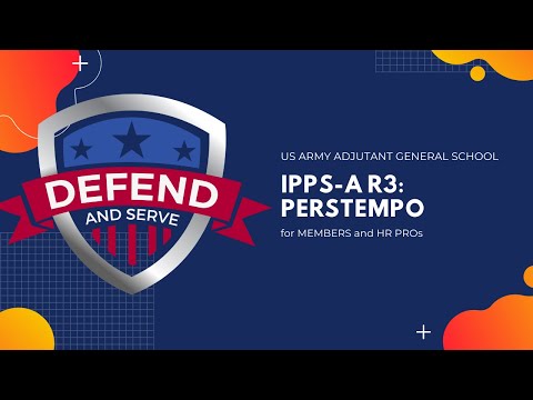 PERSTEMPO | IPPS-A R3 | Members & HR PROs