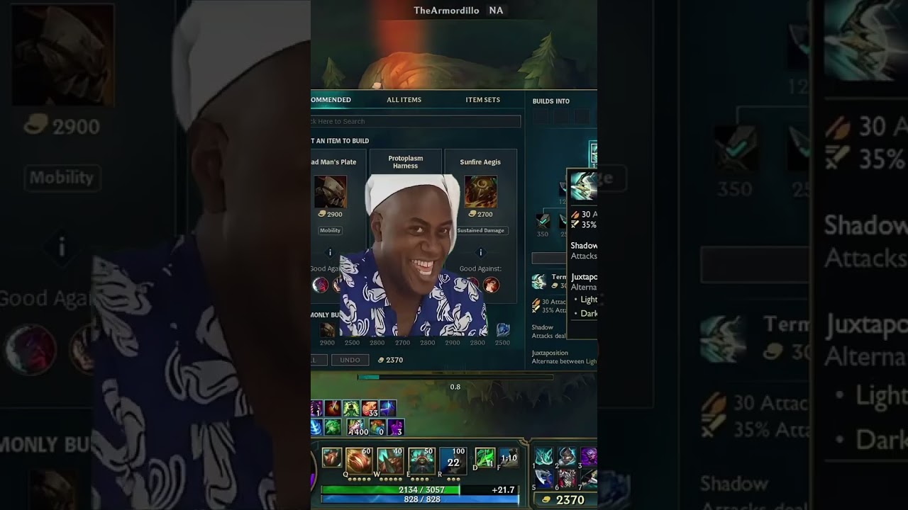 This 'Disgusting' Build is INSANELY Effective! #shorts #thearmordillo