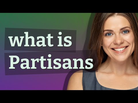 Partisans | meaning of Partisans