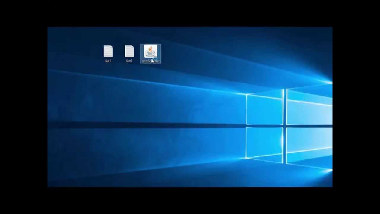 GUI port scanner (java)