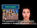 American Slang & Idioms - FROM SCRATCH