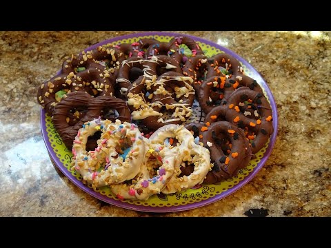 How to Make Easy, Inexpensive & Yummy Chocolate Dipped Pretzels! Great for Any Occasion!