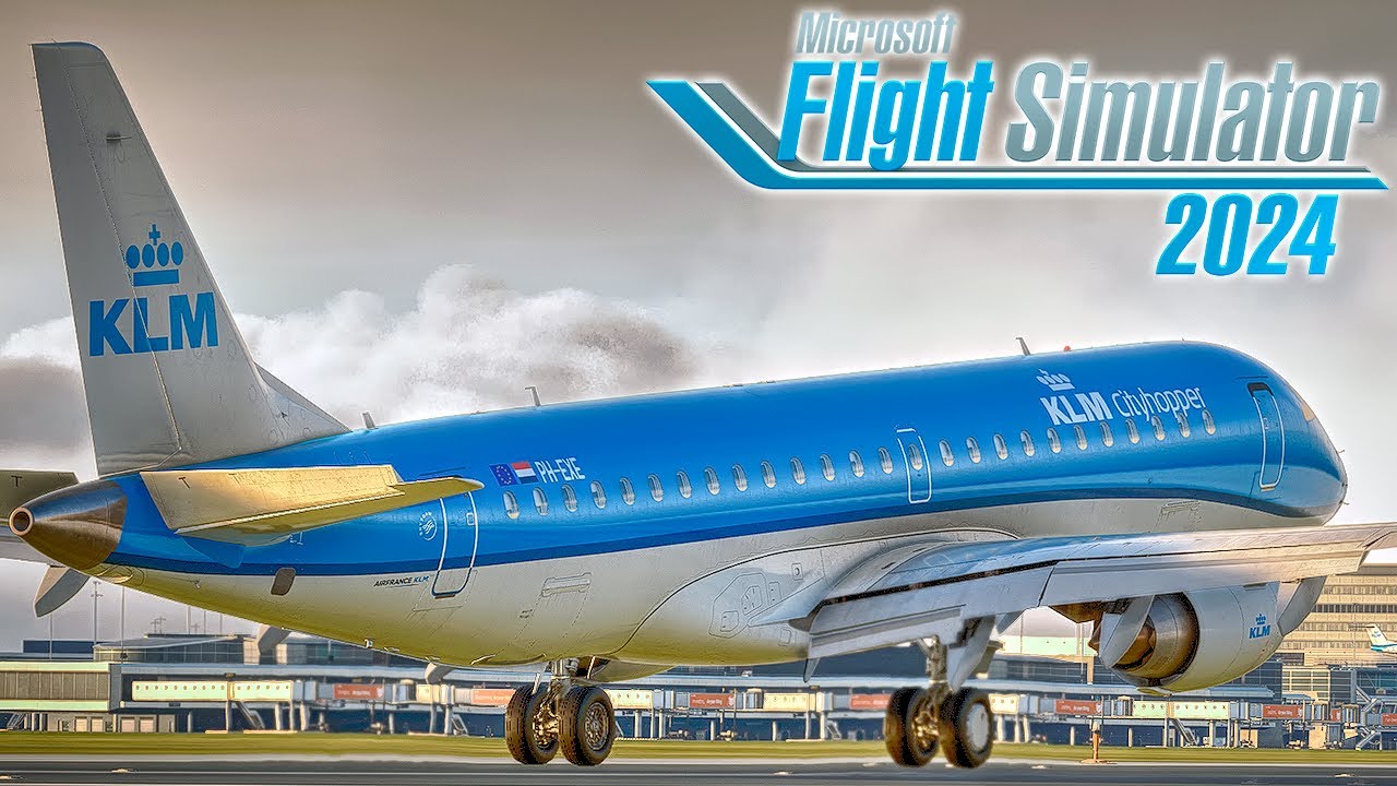 FS2024 | KLM Cityhopper E190 ✈ Malmö to Amsterdam | Ultra Realistic Ops