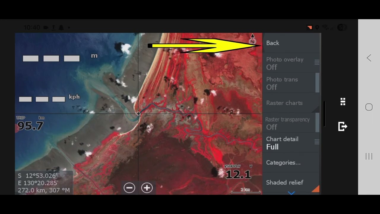 Dundee low tide Map install tutorial for Top End Maps