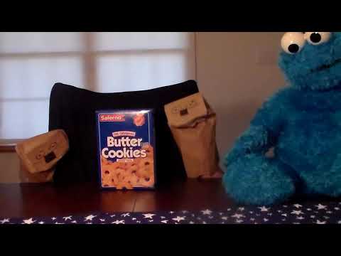 Snacky, Packy and Cookie Monster's Salerno Butter Cookies Commercial