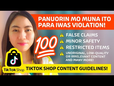Avoid TikTok Violations: Tiktok Shop Content Guidelines for Sellers and Affiliates (Content Creator)