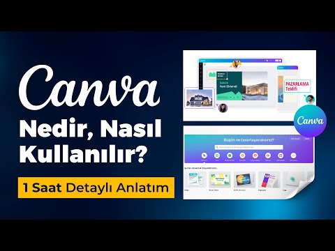 Canva Nedir, Nasıl Kullanılır? 1 Saat'lik Canva Dersi