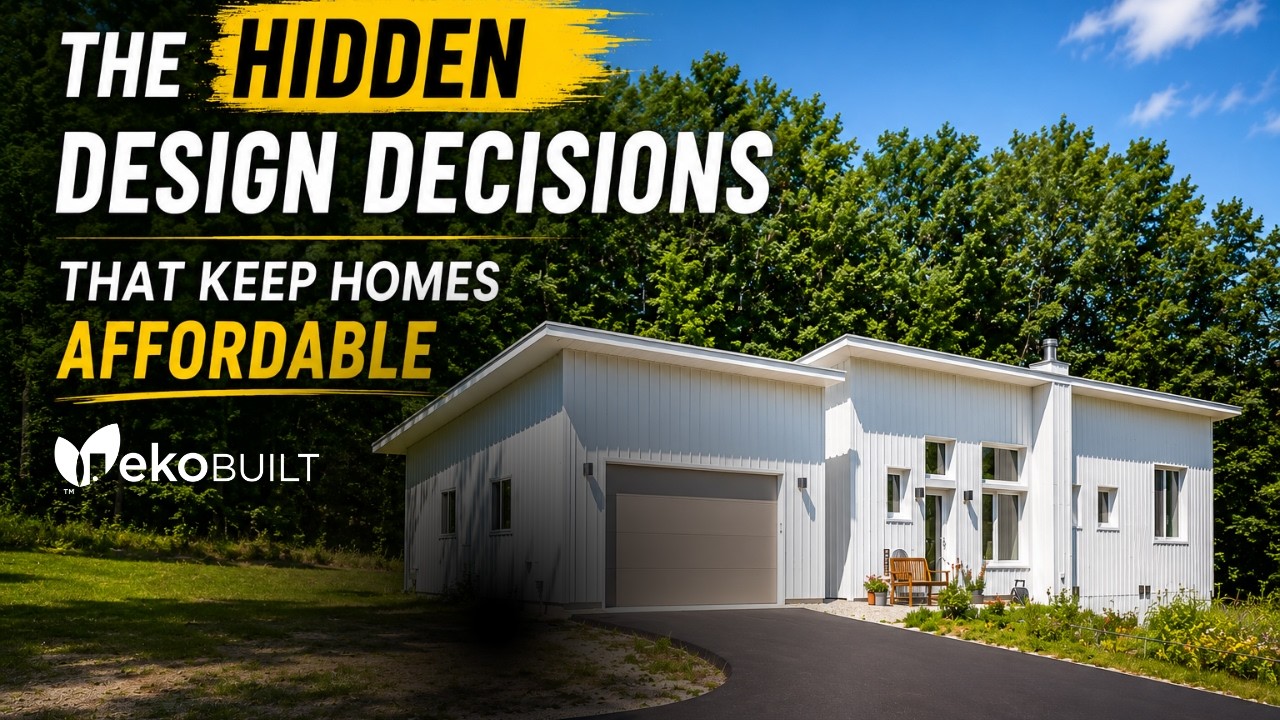 The Hidden Design Decisions That Keep Homes Affordable#passivehouse #buildingscience#affordablehomes