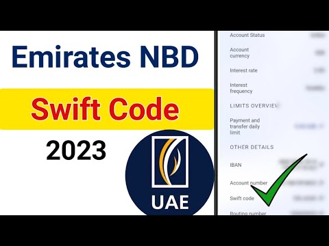 how to get swift code Emirates NBD Bank Account | Emirates nbd bank swift code | Swift Code