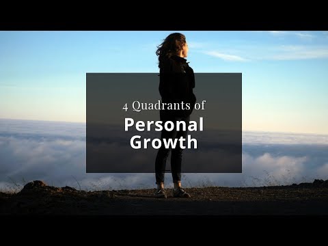 4 Quadrants of Personal Growth (Ken Wilber Integral/AQAL Model)