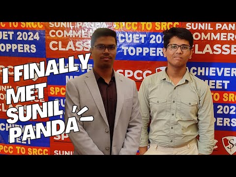 I Finally Met Sunil Panda Sir | Sunil Panda Sir's Achievers Meet Vlog | SPCC To SRCC #trending #vlog