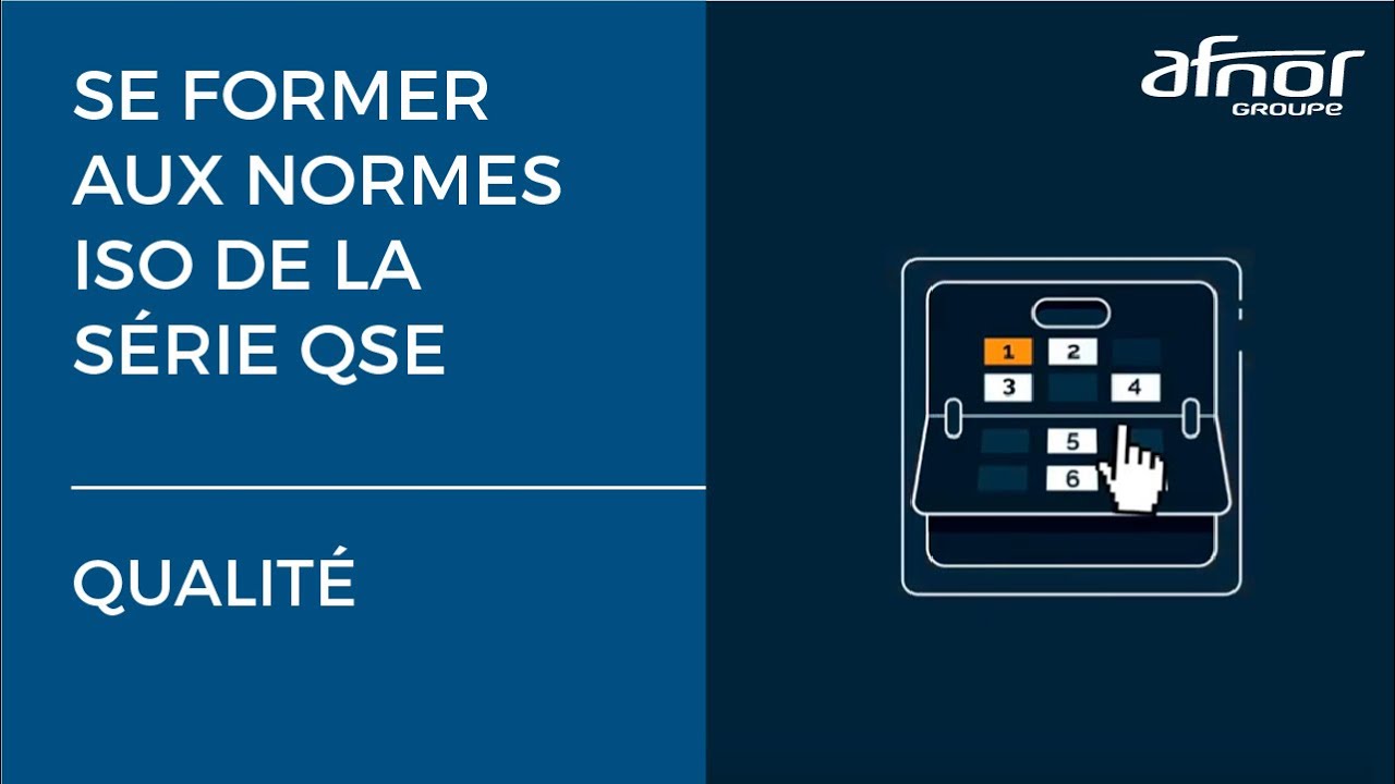 Normes ISO 9001 14001 45001 : Décryptage AFNOR [Vidéo] | Travail-Industrie