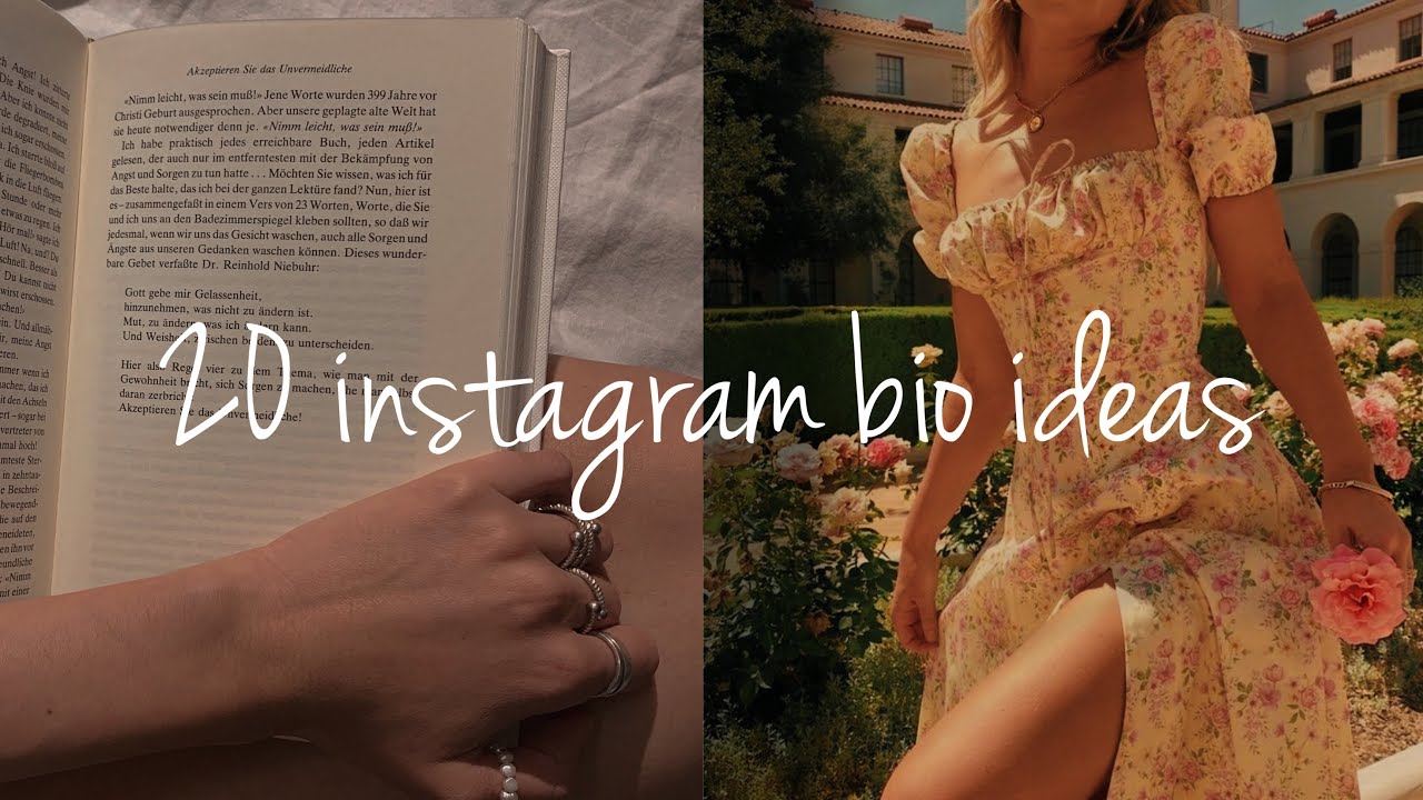 20+ INSTAGRAM BIO IDEAS | 2020