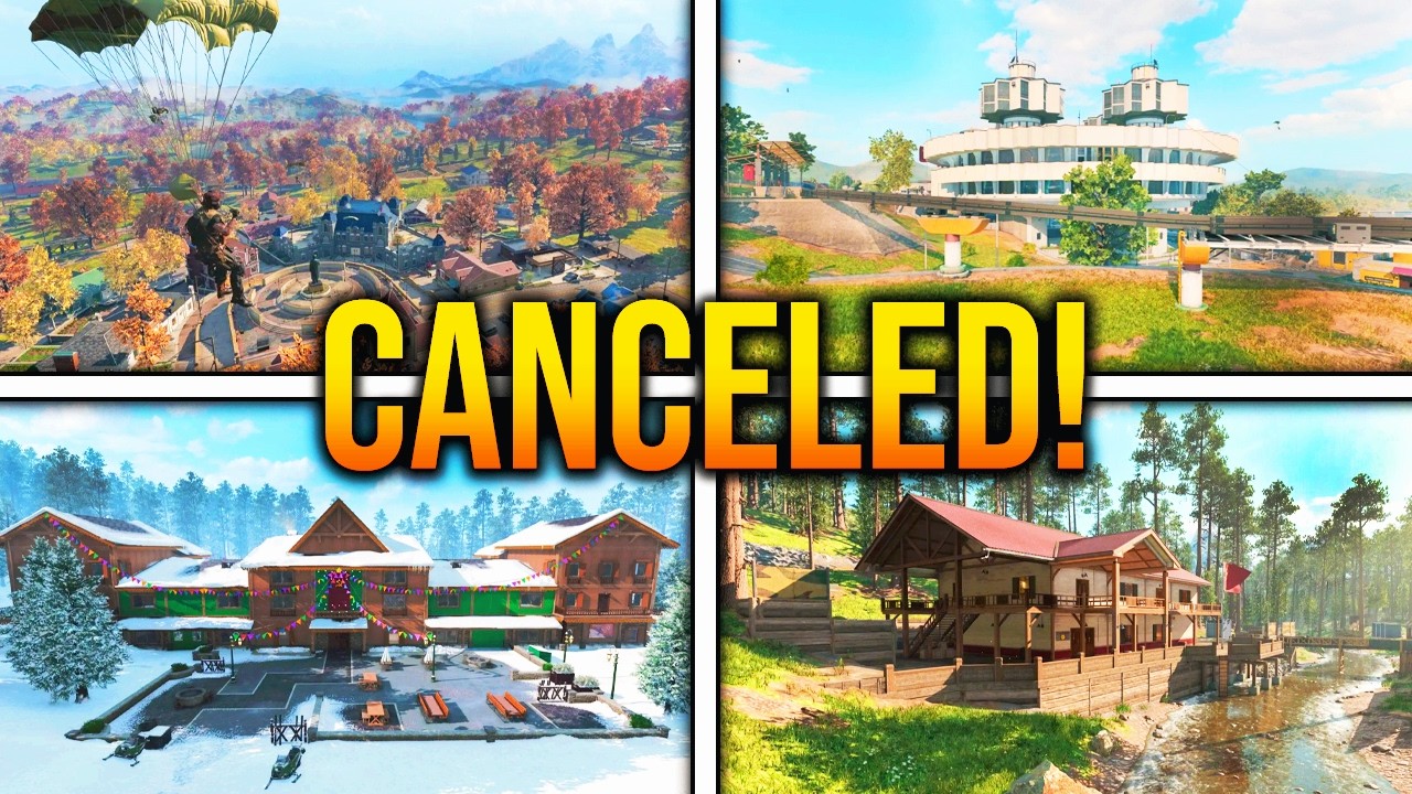 The CANCELED WARZONE MAP...