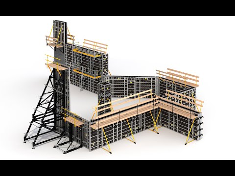 Wall And Column Formwork - Ulma Orma Panel Formwork Real Estate ...
