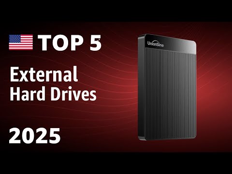 TOP—5. Best External Hard Drives (HDD) 2025