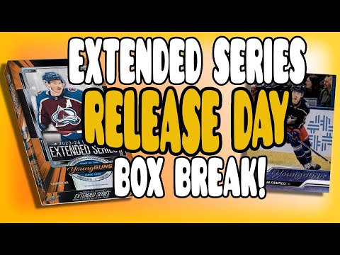 2023-24 Upper Deck Extended Series Hockey Hobby Box Break!
