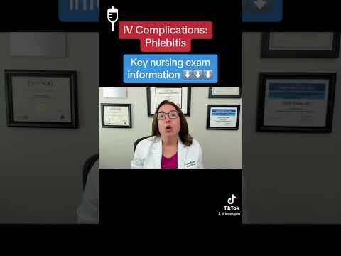 Phlebitis: Medical Surgical SHORT | @LevelUpRN