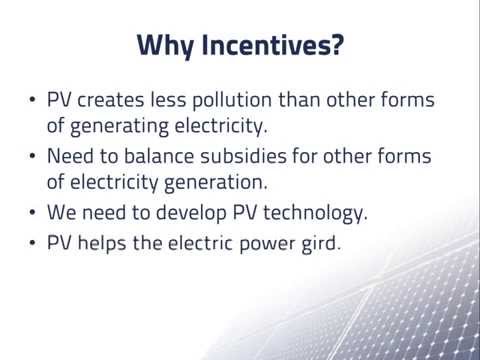 Why Incentives?