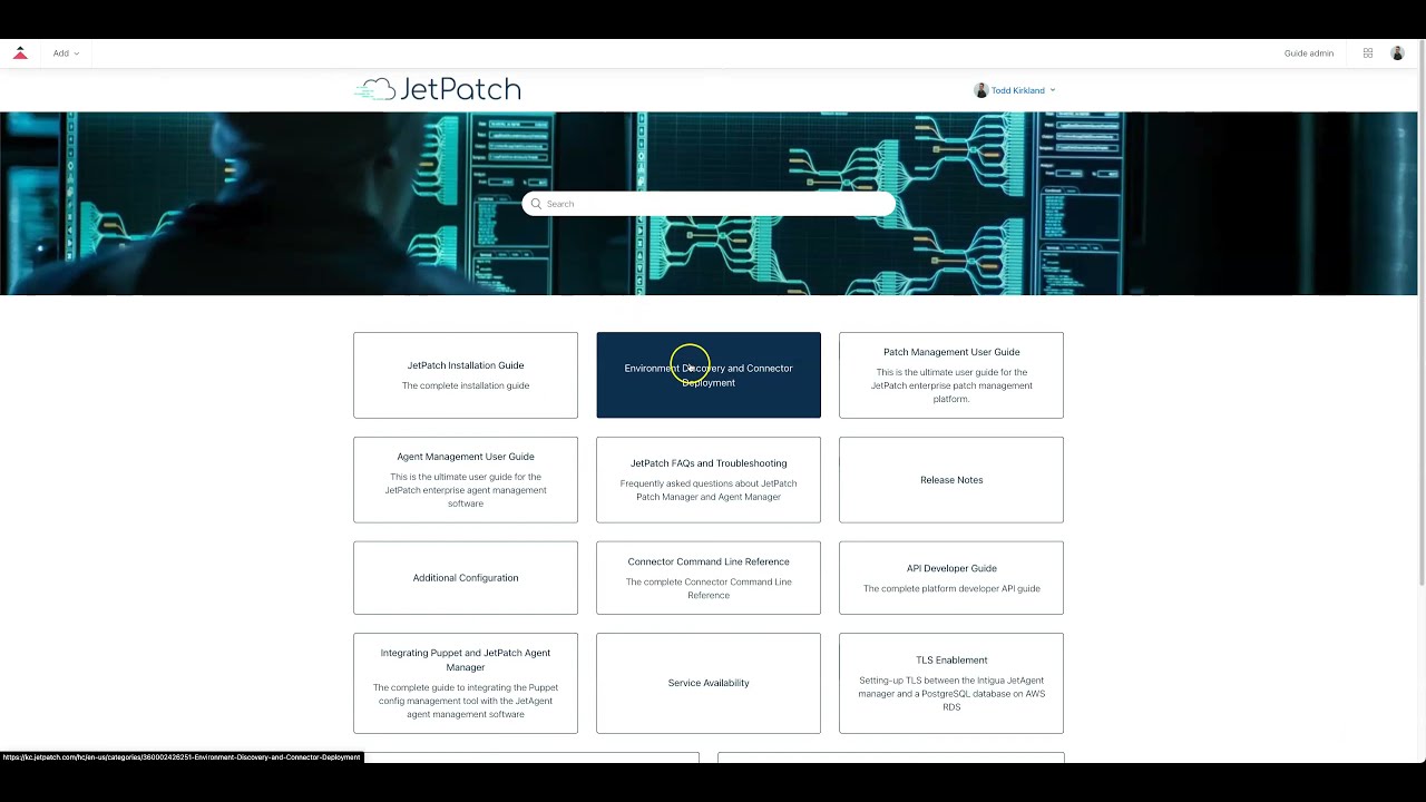 JetPatch First Time Setup