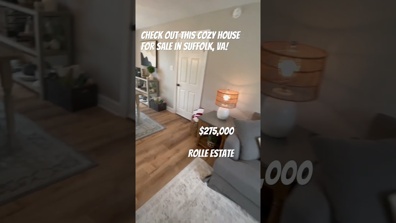 SUFFOLK, VA HOME FOR SALE! #realestate #house #walkthrough #virginia