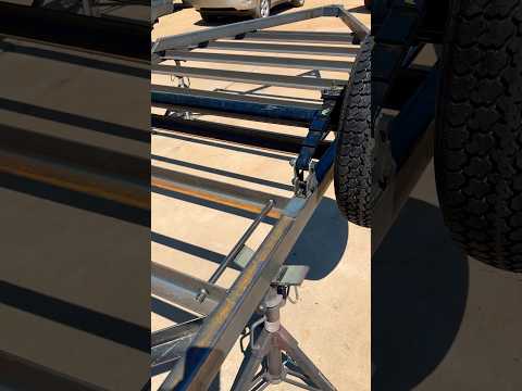 5.2k Utility Trailer build progress #diy #utilitytrailer #trailer #selfbuild #shorts #welding