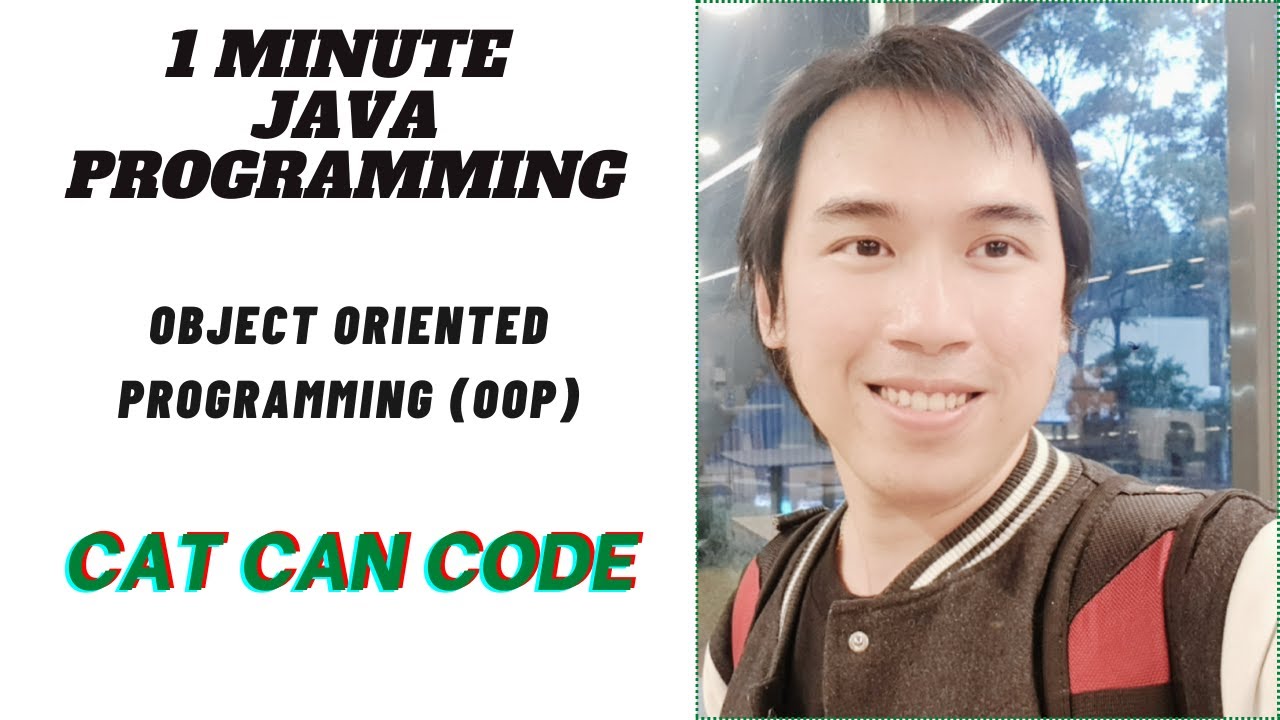 1 MINUTE JAVA PROGRAMMING | Object Oriented Programming OOP | Cat Can Code