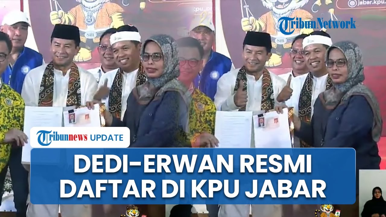 Dedi Mulyadi-Erwan Setiawan Resmi Daftar ke KPU di Hari Pertama ... Dedi Mulyadi-Erwan Setiawan Resmi Daftar ke KPU di Hari Pertama ...