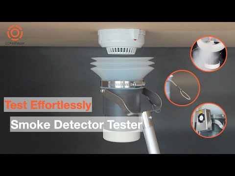 CCFireTester Smoke Detector Tester Introduction and Features