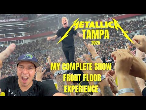 My Amazing Metallica Concert Experience From Front Stage + Ice Nine Kills & limp Bizkit - Tampa 2025