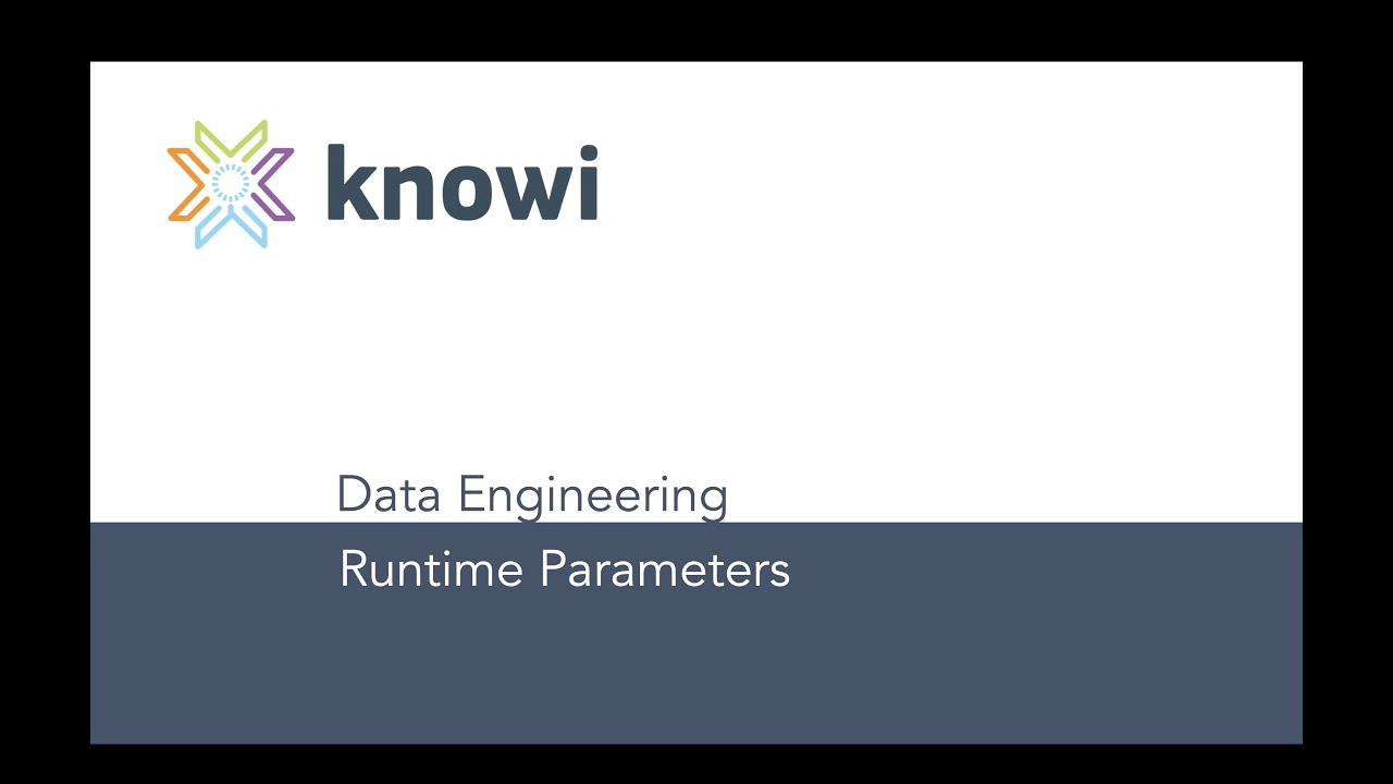 Runtime Parameters