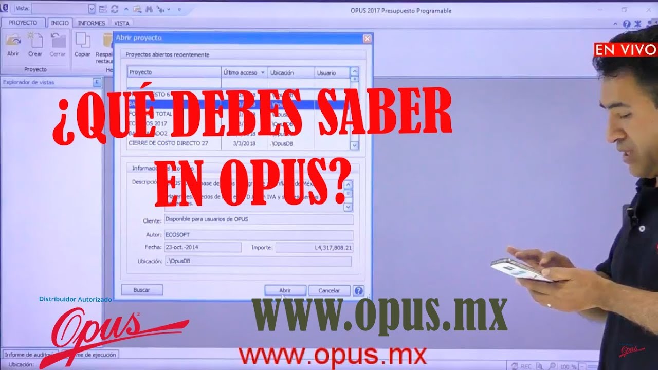 OPUS 17, RESUMEN.