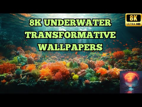 Breathtaking Underwater Landscape Wallpapers with Artistic Effects