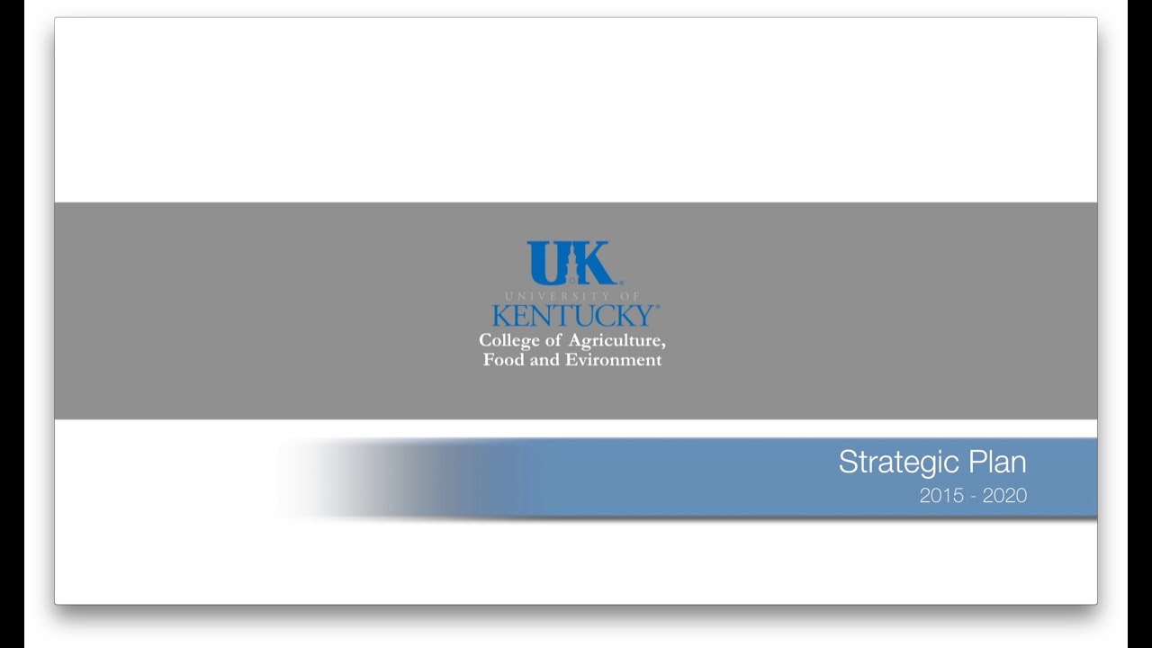 Strategic Plan 2015 - 2020